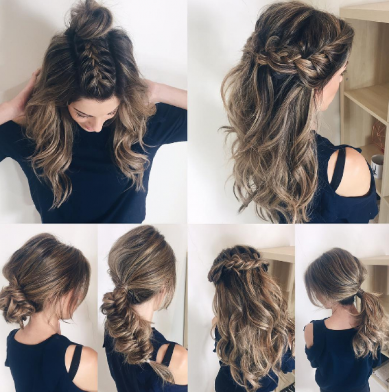 Schicke frisuren für mittellanges haar selber machen | Frisur Ideen