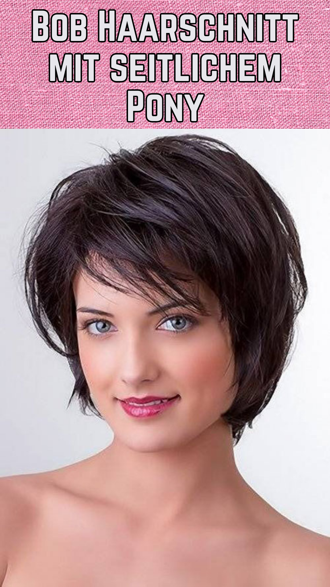 Bob Haarschnitt mit seitlichem Pony: Der zeitlose Trend, den jeder ...