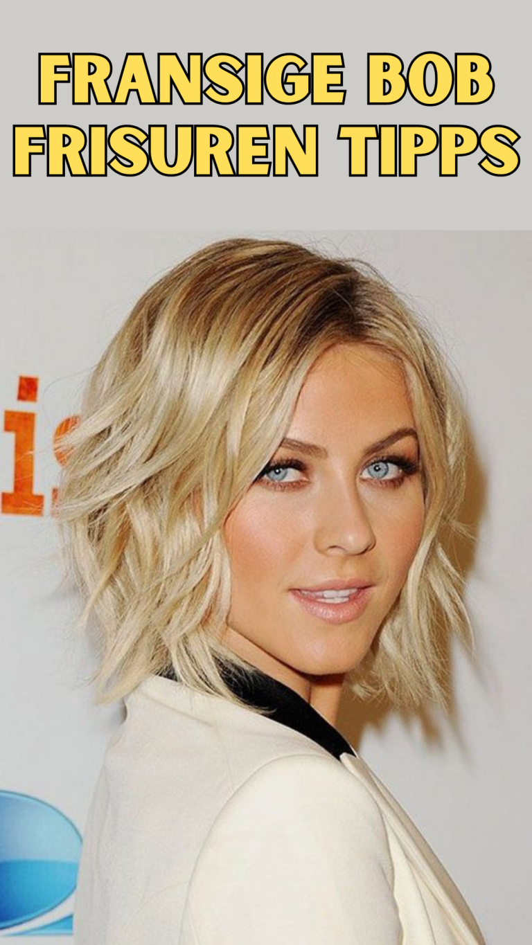 Fransige Bob Frisuren: Die ultimativen Tipps für einen modernen Look ...