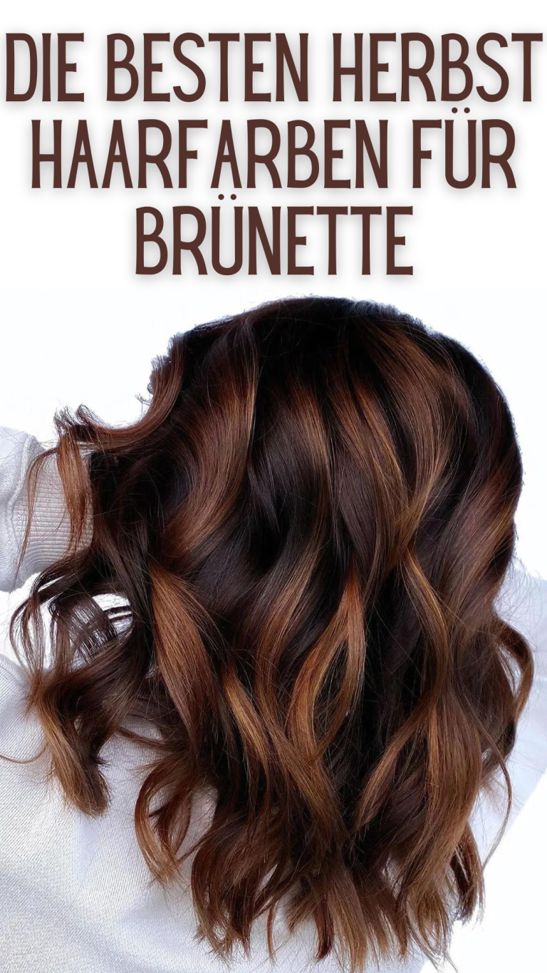 Elegantes Haarfarben 2021 Braun Bilder