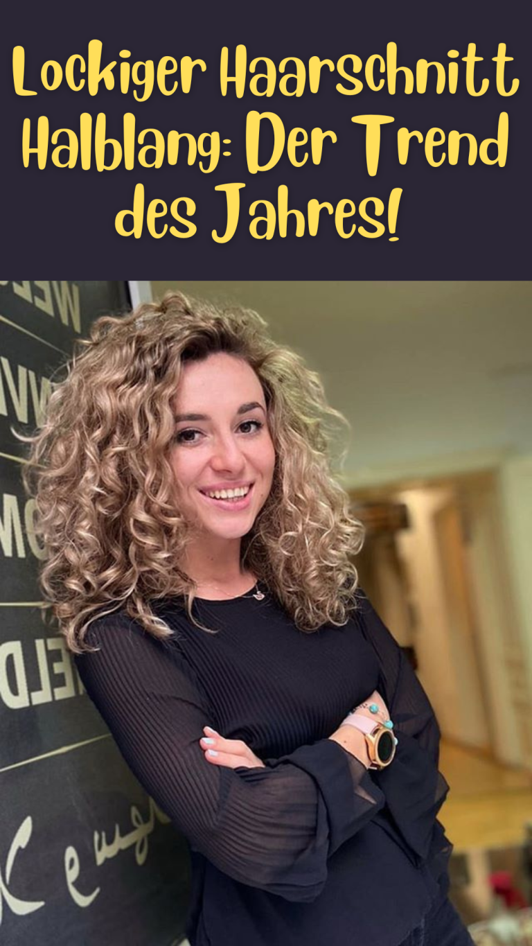 Lockiger Haarschnitt Halblang: Der Trend des Jahres! | Frisur Ideen