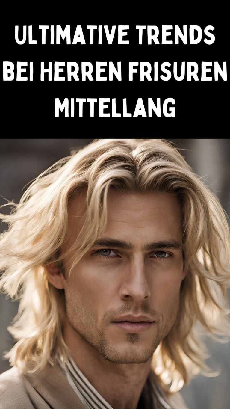 Frisur Herren Mittellang