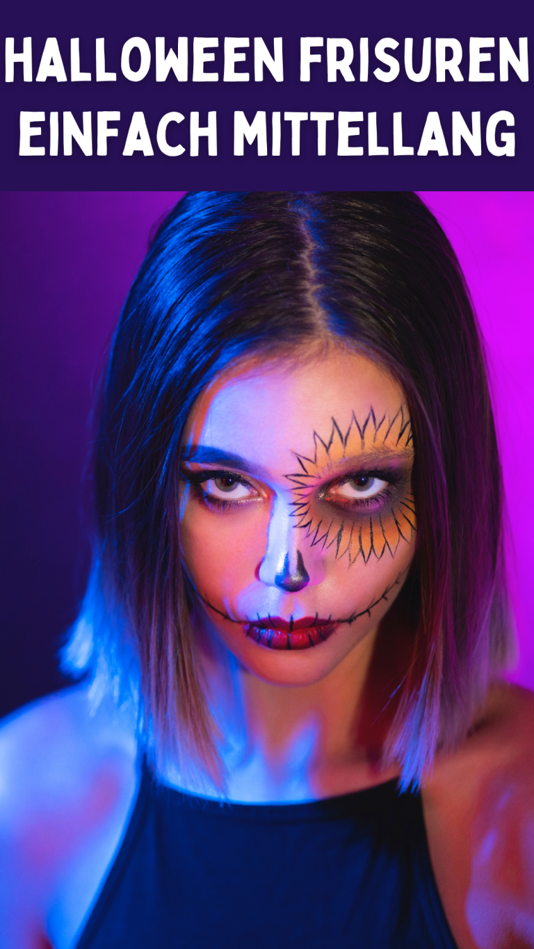 Halloween Frisuren: Einfach und Mittellang für das perfekte Grusel-Outfit! | Frisur Ideen