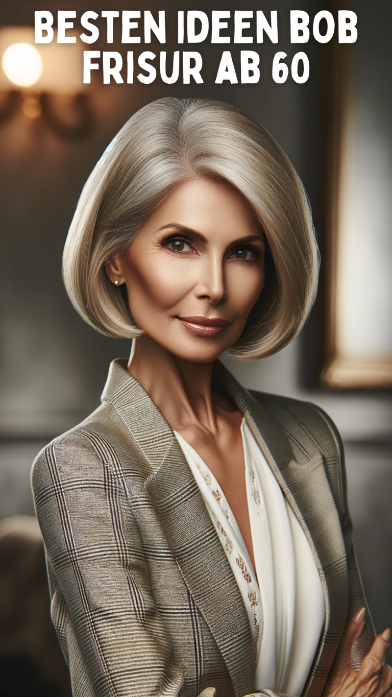 Zeitlos Schick Bob Frisuren für Frauen Ab 60 – Entdecken Sie Ihren ...