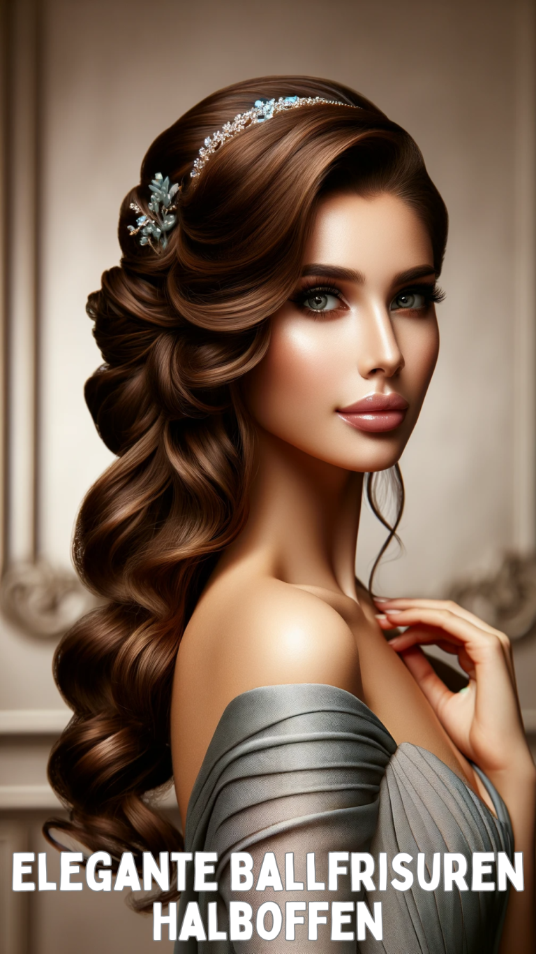 Elegante Ballfrisuren Halboffen – Ein Leitfaden für den Perfekten ...