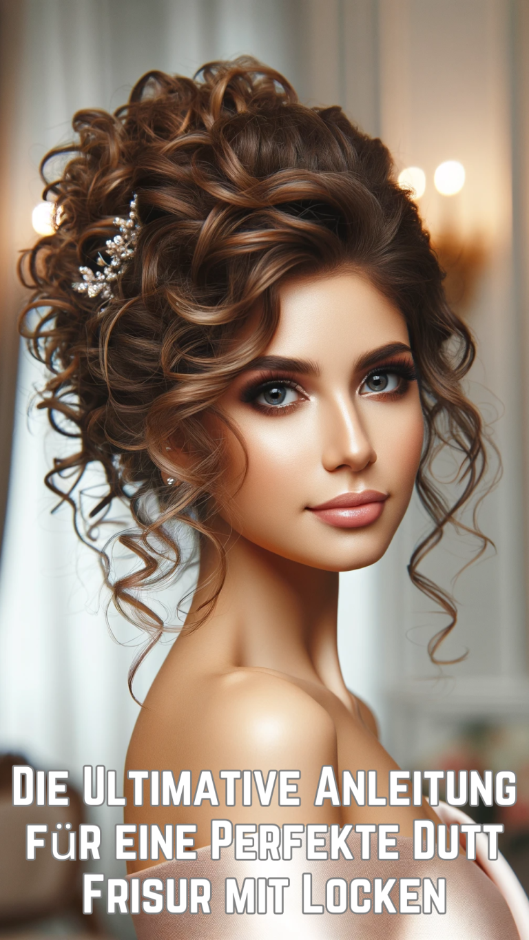 Die Ultimative Anleitung für eine Perfekte Dutt Frisur mit Locken: Entdecken Sie Ihren Traumlook ...