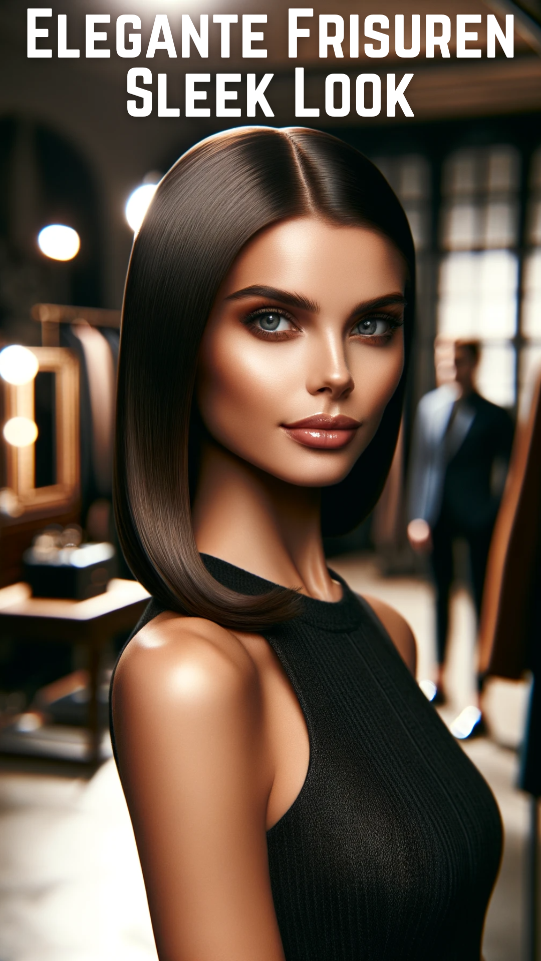 Elegante Frisuren Sleek Look – Entdecken Sie den Stil, der die Modewelt ...