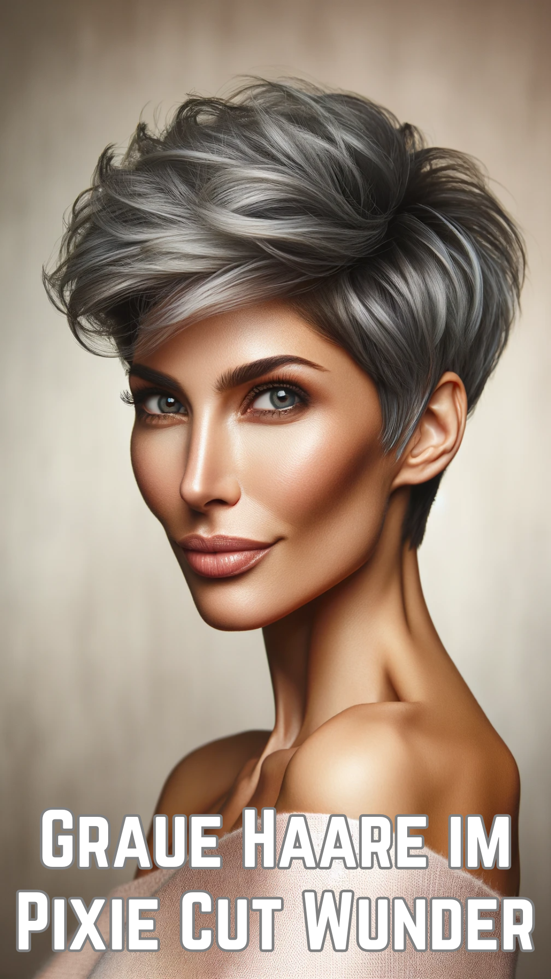 Graue Haare im Pixie Cut Wunder: Die Geheimnisse Hinter Dem Trendigen ...