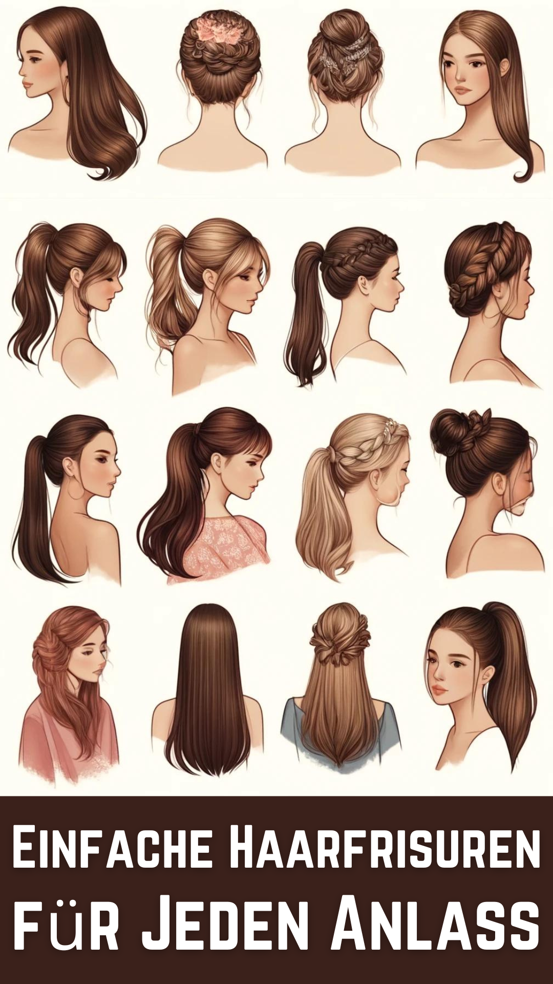 Einfache Haarfrisuren für Jeden Anlass | Frisur Ideen