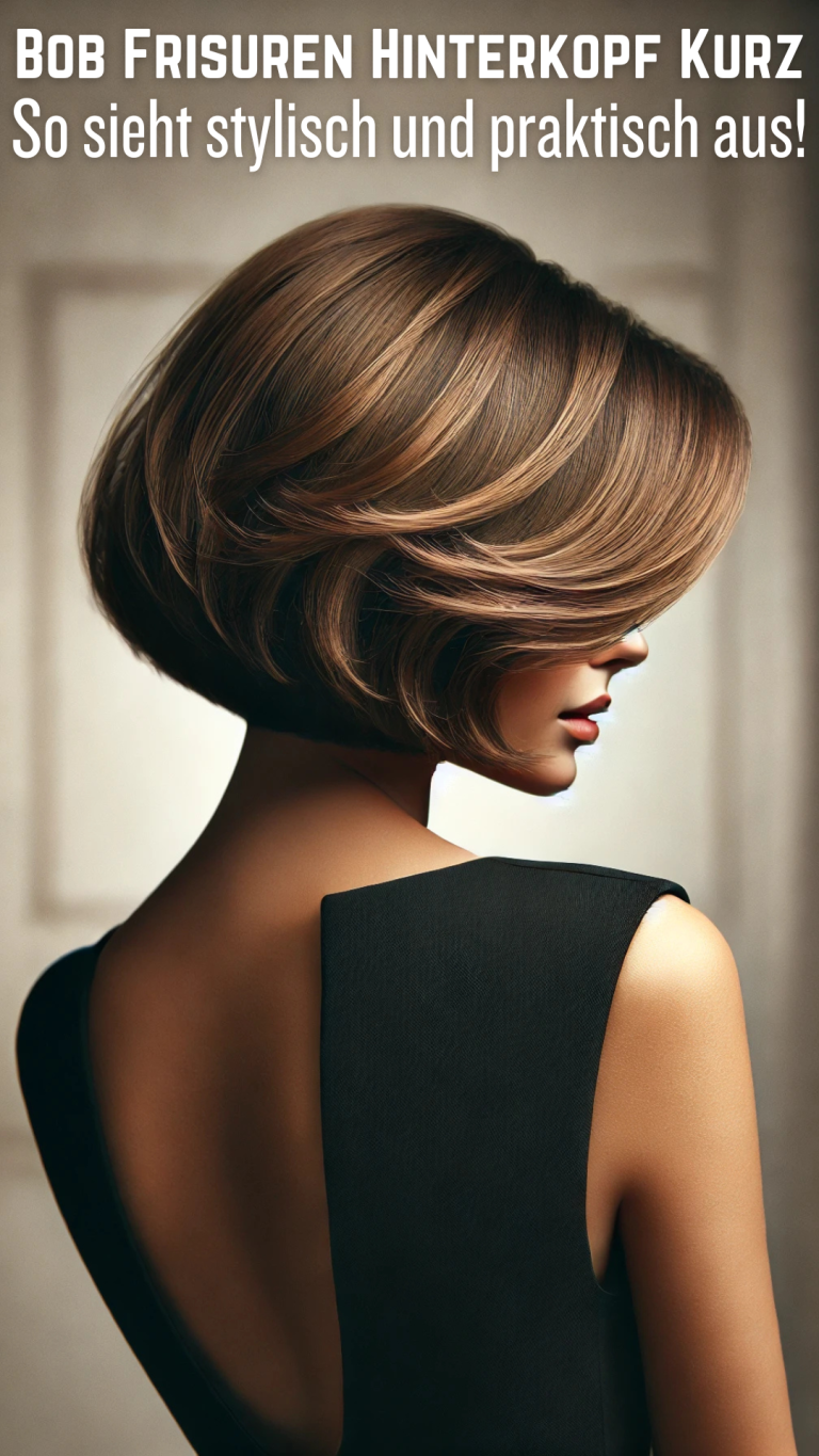 Bob Frisuren Hinterkopf Kurz – So sieht stylisch und praktisch aus ...