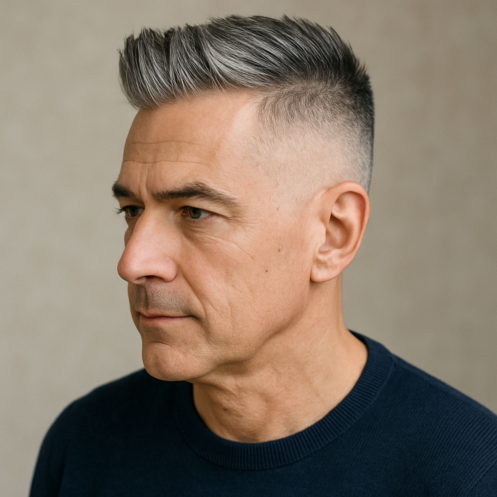 Faszinierend Frisuren Fur Manner Mit Grauen Haaren Fotos