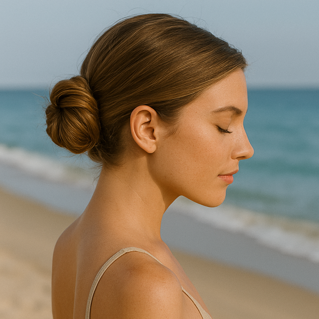 🍀 Twisted Bun mit seitlichem Scheitel | Frisur Ideen