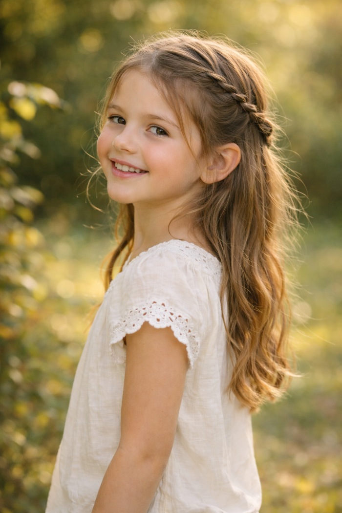 Die besten 3 kinderfrisuren lange haare die Eltern lieben und Kinder ...